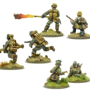 Warlord Games German Army Weapons Teams - 28mm Scale Miniatures for Bolt Action Highly Detailed World War 2 Miniatures for Table-top Wargaming