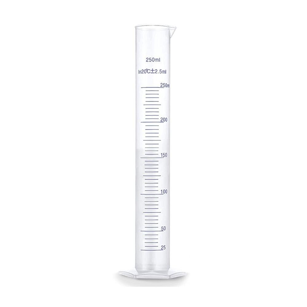 HOBBYIN 250 ML Hydrometer Test Jar, Measuring Cylinder,Test Homebrewed Beer, Wine, Mead, Cider,Easy to Use & Read