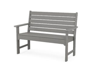 trex outdoor furniture monterey bay 48" bench in stepping stone