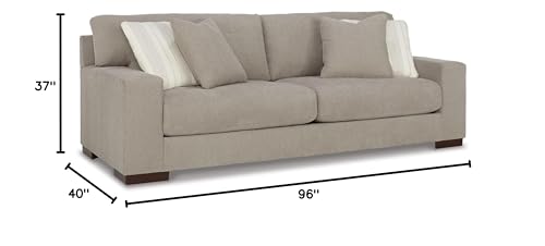 Signature Design by Ashley Maggie Contemporary Sofa for Living Room, Light Brown