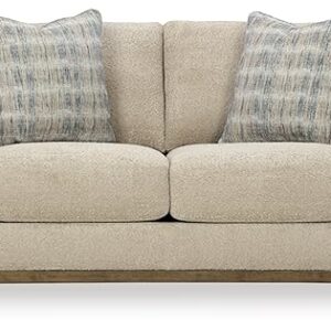 Signature Design by Ashley Parklynn Classic Loveseat for Living Room, Beige