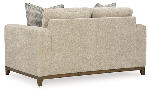 Signature Design by Ashley Parklynn Classic Loveseat for Living Room, Beige