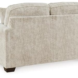 Signature Design by Ashley Lonoke Contemporary Loveseat for Living Room, Beige