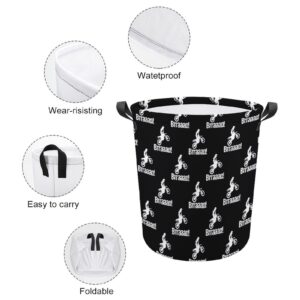 Laundry Basket - Brraaap Dirt Bike Motocross Handy Laundry Collapsible Foldable, Decorative Storage Baskets for Toys