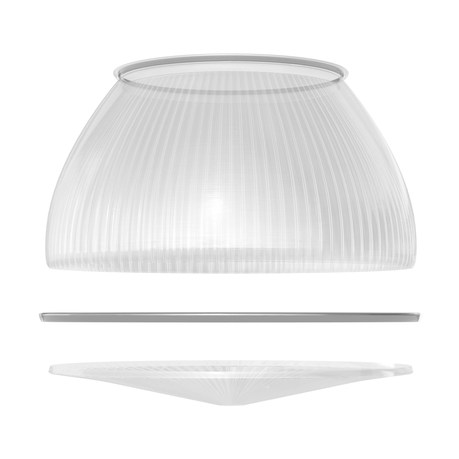 JC-LGL 90 Degree PC Reflector UFO LED High Bay Light 150W