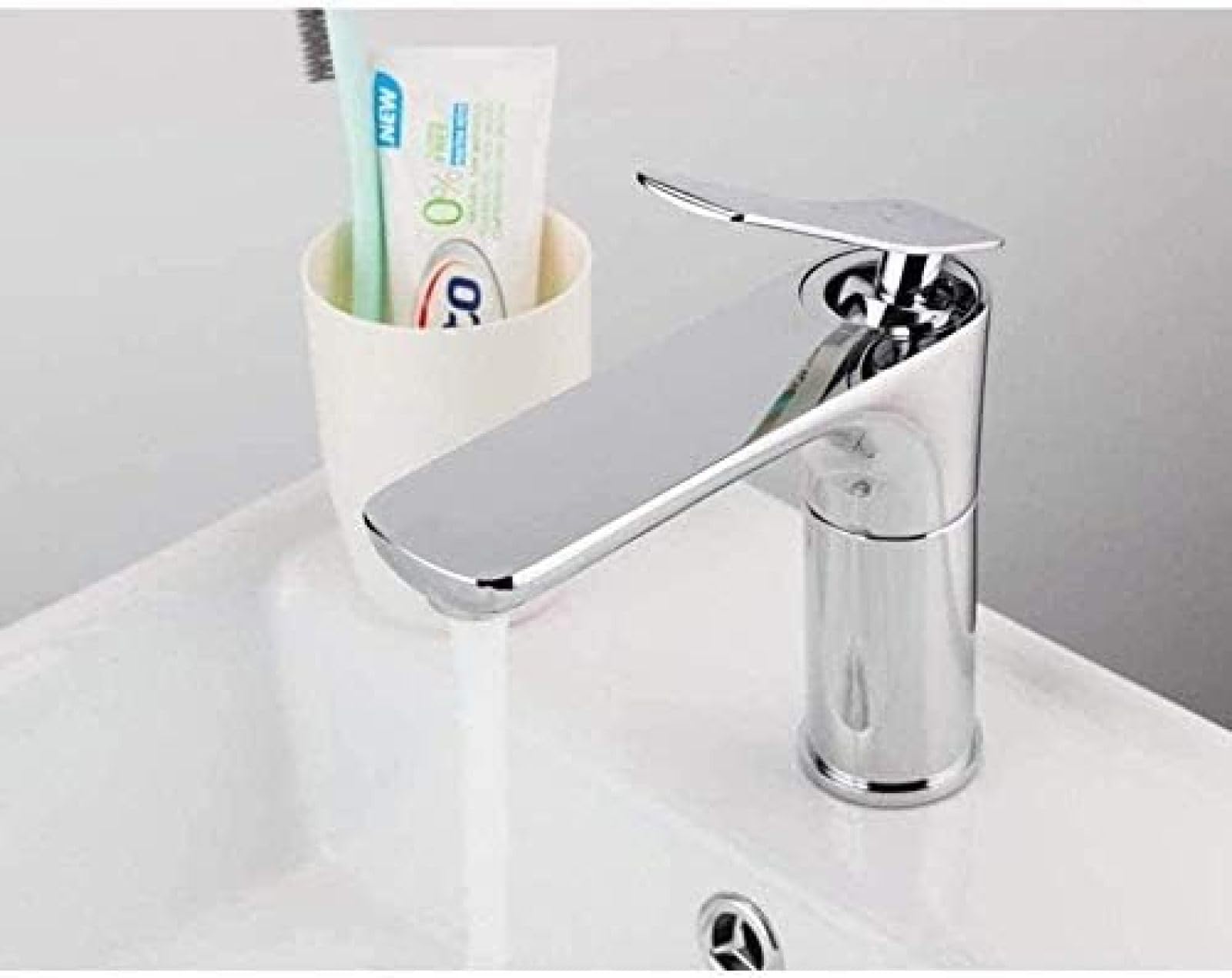 Faucet Kitchen Tap Faucet Modern Faucet Crane Bathroom Faucet Single Lever Hot and Cold Water Bath and Brass Sink Faucet Faucet Save