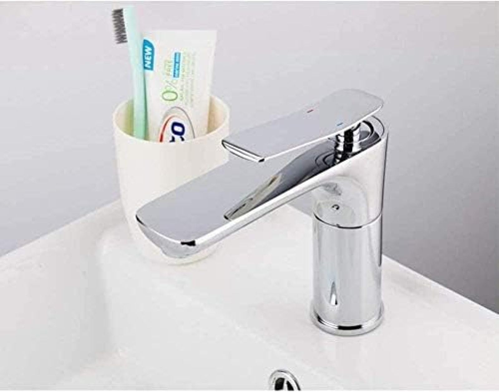 Faucet Kitchen Tap Faucet Modern Faucet Crane Bathroom Faucet Single Lever Hot and Cold Water Bath and Brass Sink Faucet Faucet Save