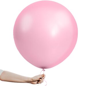 katchon, large pink balloons for baby shower decorations - 18 inch, pack of 15 | light pink balloons for bachelorette party decorations | pink balloons for arch, pink party decorations, bridal shower