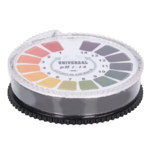 aunmas test paper strip roll litmus paper test strips indicator meter test strip roll with color chart for water urine saliva soil