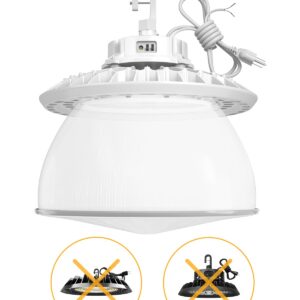 JC-LGL 90 Degree PC Reflector UFO LED High Bay Light 150W