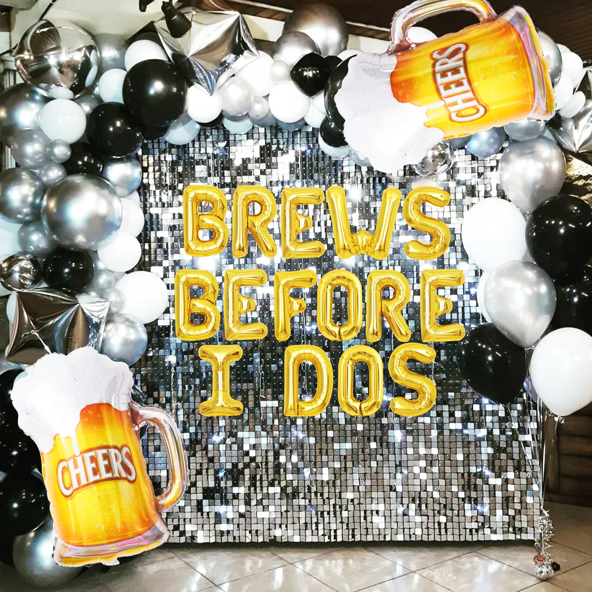 Brews before I Dos Balloons Brews before I Dos Sign Bride Shower Decorations Bachelorette Engagement Decorations Bach Decor