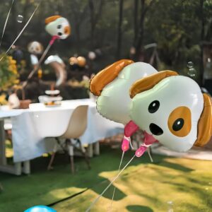 Puppy Dog Emoticon bag Balloon 3pcs 28Inch/Puppy Dog Head Balloons/Dog Birthday Balloon/Halloween Decoration Balloons/Adopt Puppy Party Decoration/Animal Party/Baby Showers/Spoof Theme Party