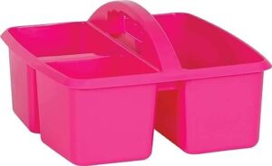 storage caddy (pink)