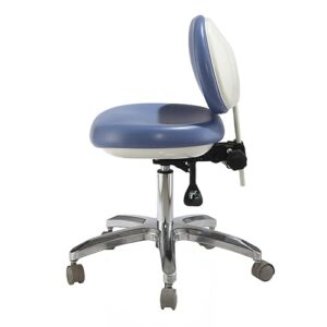 SFKLYU Dental Doctor's Chair Dentist Stools PU Leather Adjustable Backrest, Height Dentist Chair for Clinic, Dental, Shop, Lab Chair,B1