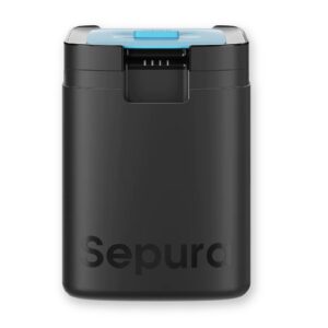 sepura | world's first septic-safe composting garbage disposal with continuous feed, anti-jam disposal, and carbon filter enabled odorless compost bin (sepura unit)