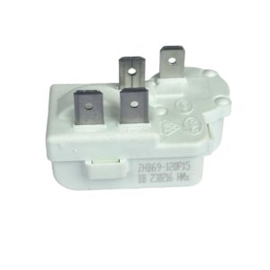 Aupll Replace 4Pin Refrigerator Over Load Protector Compressor PTC Starter Relay Fo Replace Refrigerators Accessories Replace ZHB69-120P15 ZHB60-120P15 etc