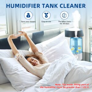 AMI PARTS Humidifier Cleaner Float Submarine for Warm&Cool Most Humidifiers and Fish Tank, Purifie Water, Soften Hard Water, Prevents Hard Water Build-Up, Universal Humidifier Cleaner (9 Pack)