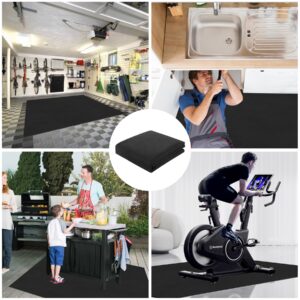 4.7×3FT Storage Shed Floor Mat, Waterproof Outdoor Carport Mat, Anti-Slip Shed Flooring Washable, Multi-Purpose Shed Floor Mat for Garten Patio Furniture Car