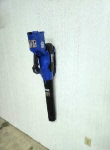 blower wall mount compatible with "kobalt 80v max brushless blower"