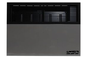 comfort glow 25,000 btu direct vent liquid propane gas wall heater, gray, large