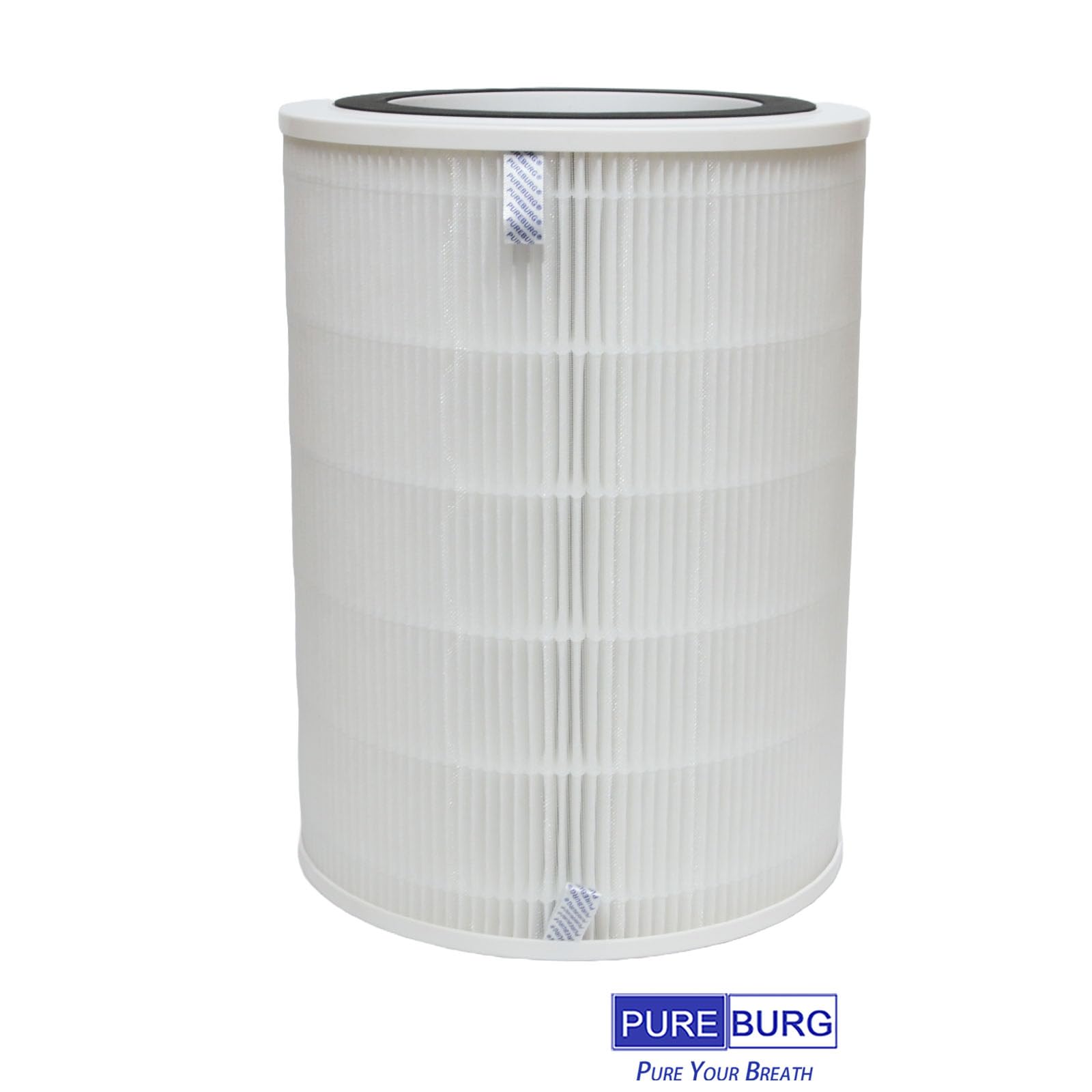 PUREBURG Replacement Filter Compatible with Proscenic A9 & Probreeze PB-P07 & Ganiza G300S, Insignia NS-APMWH2 BLITZHOME BH-AP450 TOnEnergy Air Purifier,H13 HEPA Activated Carbon