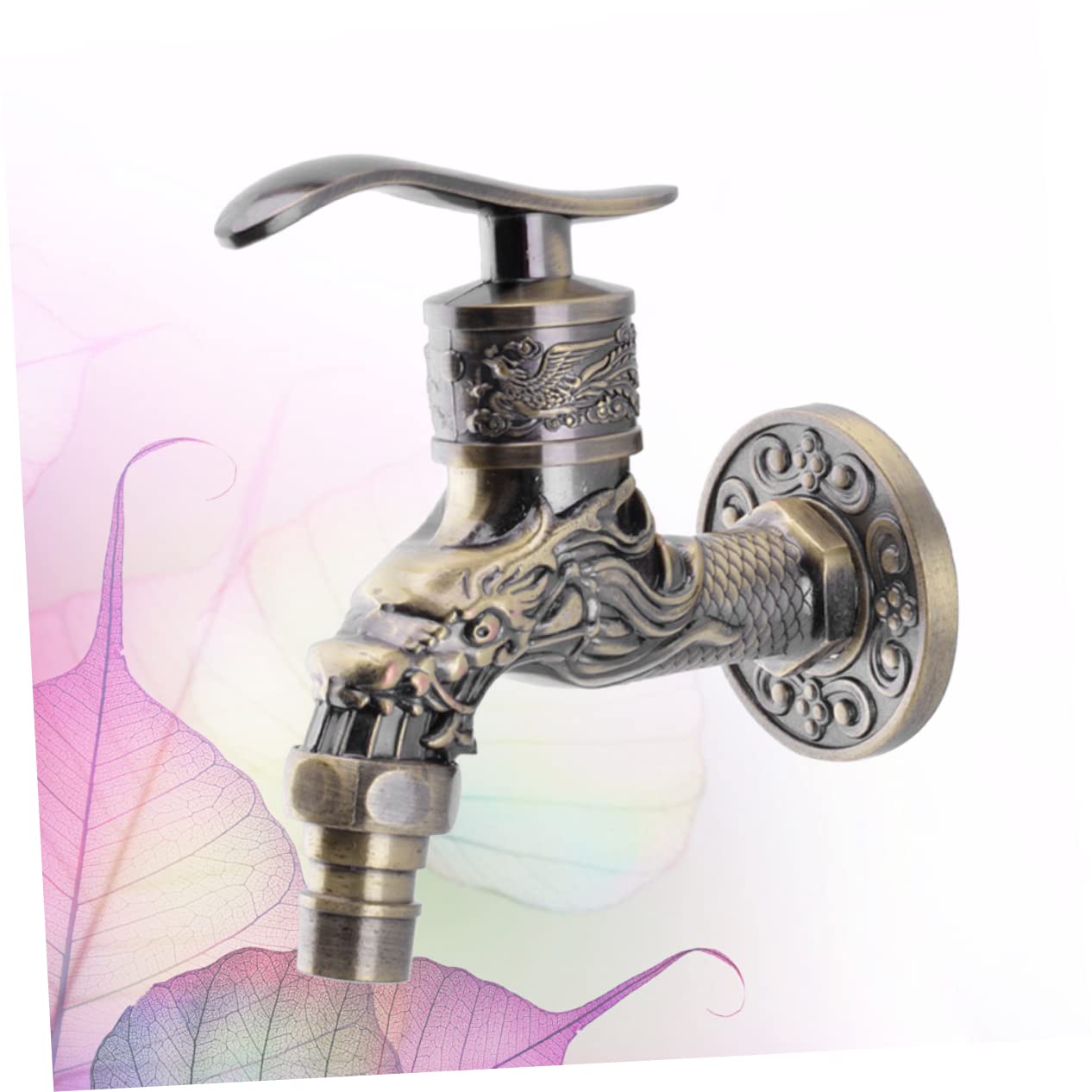 DOITOOL 2 Pcs Antique Washing Machine Faucet Copper Core Faucet Bath Tub Faucet Bathtub Faucets Sink Faucet Decorative Taps Brass Water Tap Laundry Tub Sprinkler Wash Basin Water Spout Mop