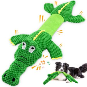 wowbala dog toys for large dogs: squeaky dog toys - plush dog chew toys - tough tug of war dog toys - interactive puppy toys for small,medium,large breed