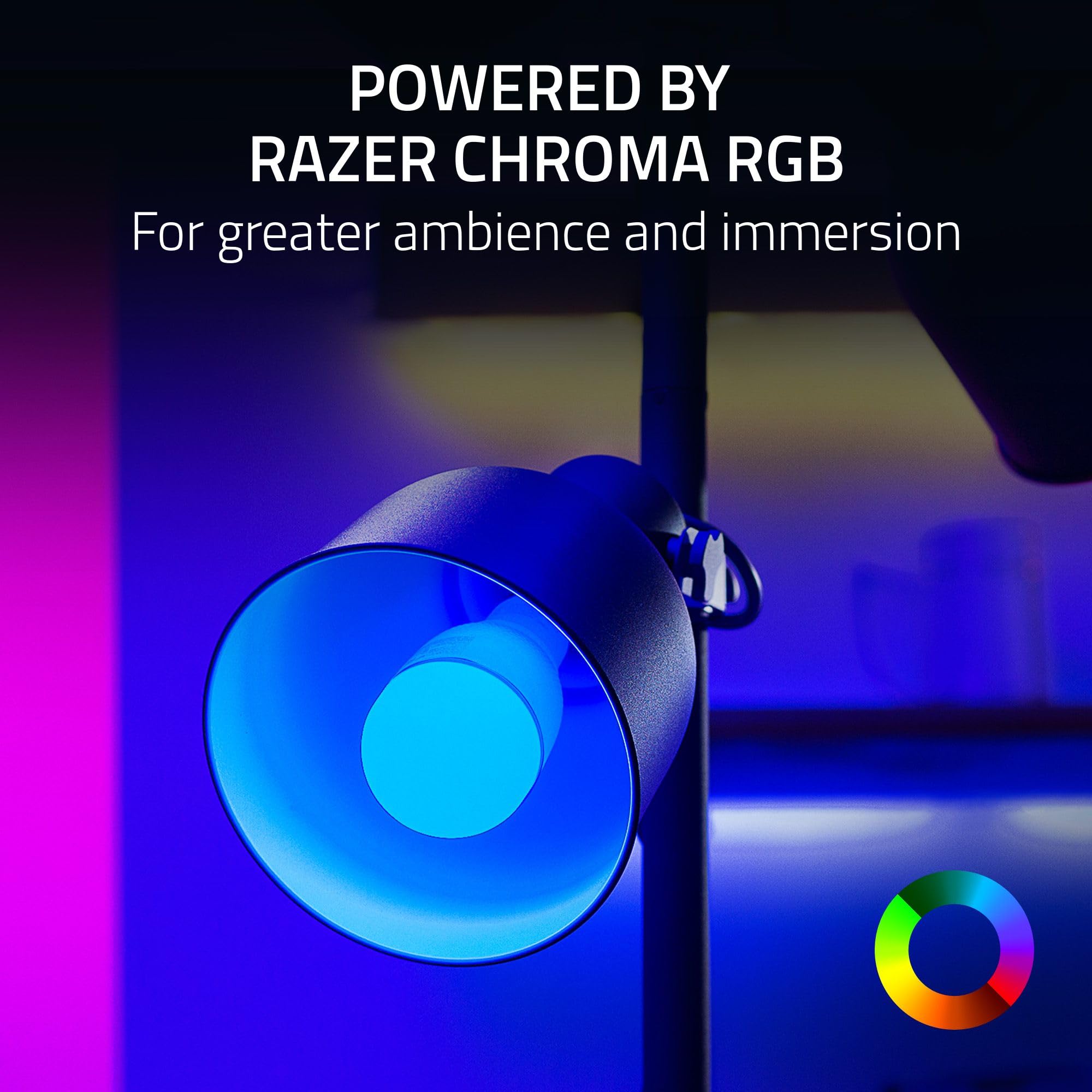 Razer Aether Light Bulb: Chroma RGB LED Bulb for Smart Homes - E26 Size, 9W, 100-240V, 800 Lumens - Bluetooth - Works with Amazon Alexa, Google Home Gamer Room App for Unified Control