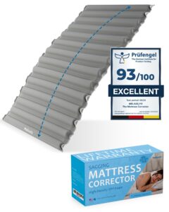 meliusly® sagging mattress support pad (47x25'' - medium) patent pending mattress firming pad to make mattress firmer - saggy bed mattress sag support board - sinking mattress fix firm insert