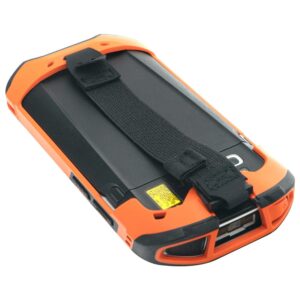 Protective Case Cover Bumper Case with Hand Strap Rugged Boot for Zebra TC52ax (SG-TC52AX-LORGB-01) Barcode Scanner,Sturdy Protect(Orange)