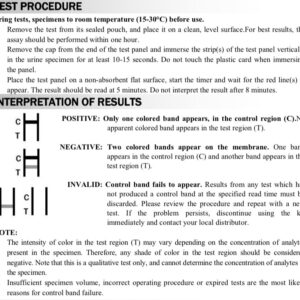 BecaGoode .DrugTests fentanyl Test FYL/Fen Urine Dip Card -6 Counts