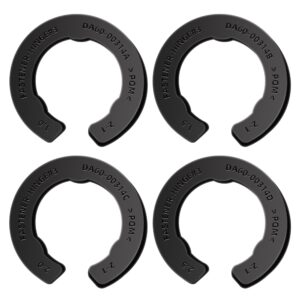 da99-04158a refrigerator snap rings height adjustment door hinge shim compatible with samsung da60-00314a, da60-00314b, da60-00314c, da60-00314d, 3282540, ps6448337 ap5668209