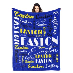 Customization of lover Custom Name Blanket Personalized Blanket for Adult Kids Flannel Customized Personalized Throw Blanket (50''x60'', Option 26)