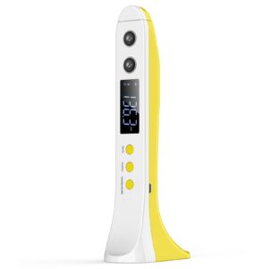 portable ultrasound body height stadiometer - handheld cordless height measurement device for children and adults with temperature display decor 30cm-220cm / 11.8in-86.6in