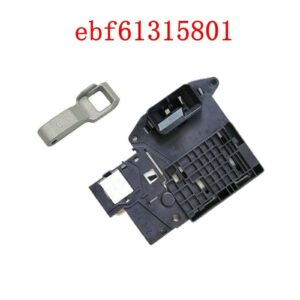 MiJob EBF61315801 Time Delay Door Lock Switch ，Compatible for LG Drum Washing Machine WD-N51HNG21/VH451D5S Repair Parts Accessories(Door Lock)