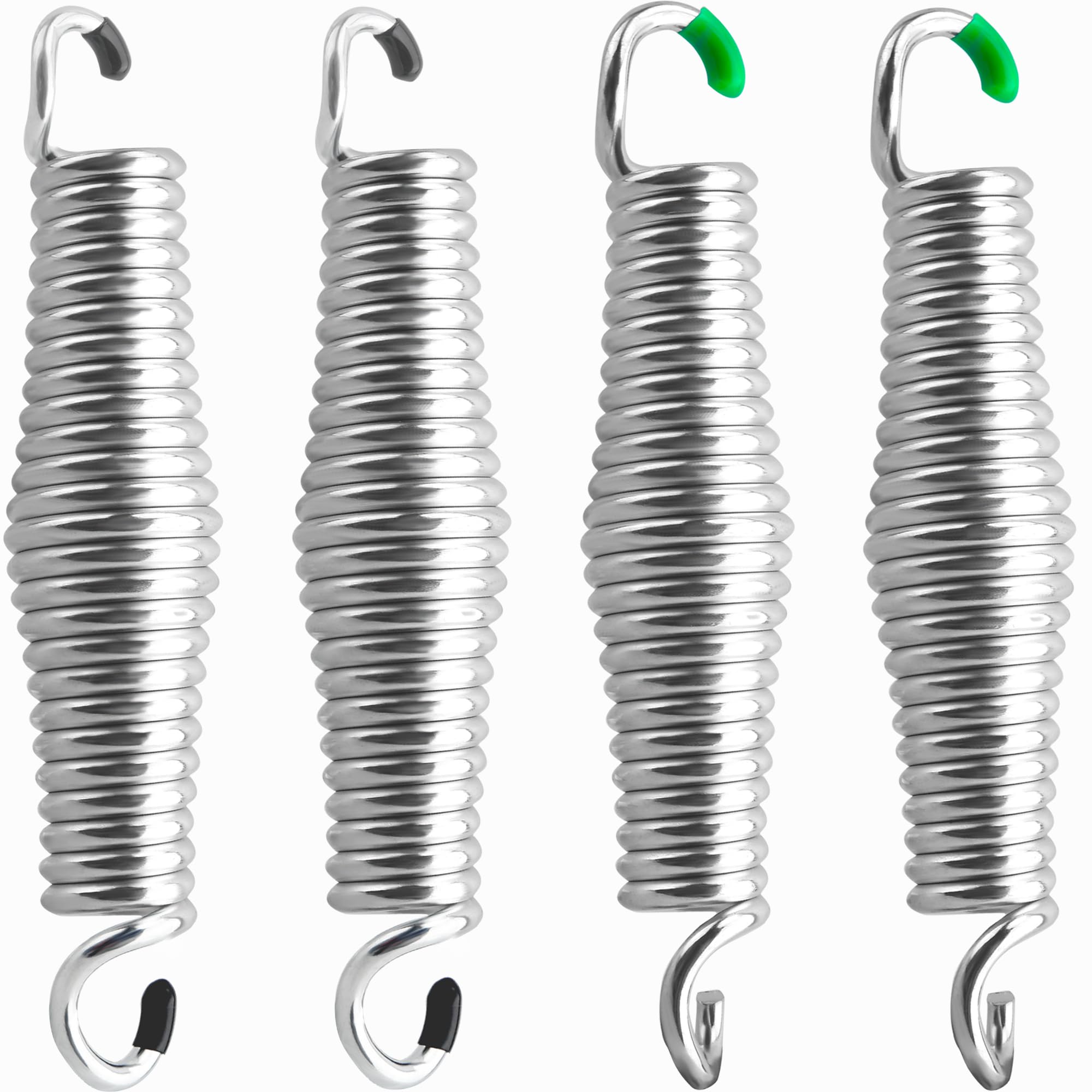 4 Pack Swing Springs Heavy Duty Hanging Springs Bag Porch Swing 1408lbs Hammock Hanger Springs for Punching Bags Swings Ceiling Mount Replace, (352lbs x 4)