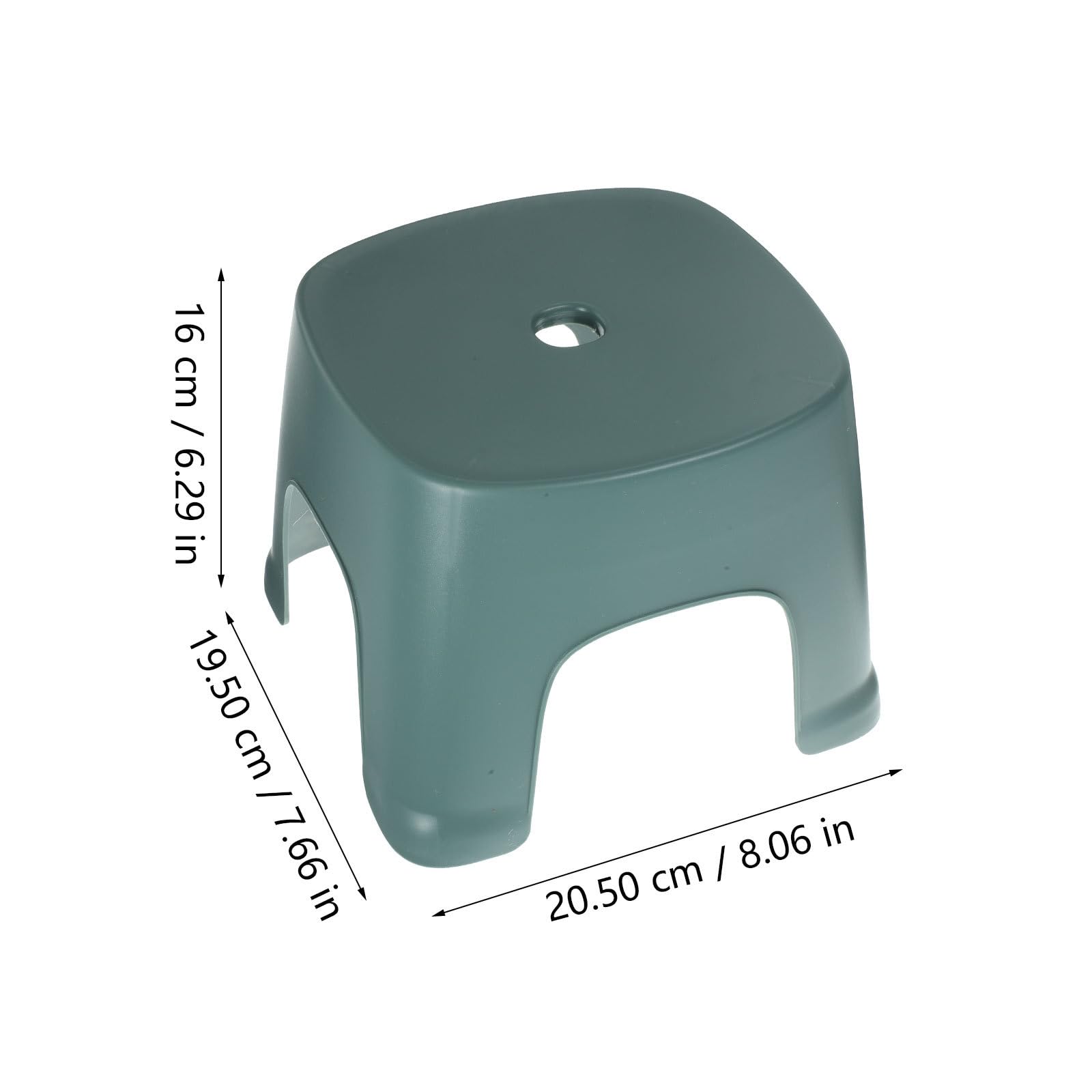 Veemoon Low Stool Foot Stool Toddler Stool for Bathroom Stool for Kids Bathroom Stool Nonslip Footstool Anti-Slip Footstool Toddler Steps for Bathroom Step Stool PVC Toilet Office