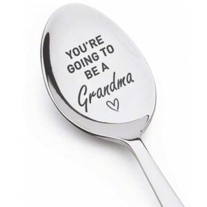 baby pregnancy announcement gifts for grandma you're going to be a grandma spoon gifts for new grandma grandmother gift coffee tea spoons for grandma grandmother to be gifts