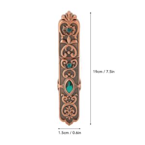 Vintage Design Sewing Needle Case with Zinc Alloy Needle Holder, Prevent Loss, Embroidery and Craft Art Work (Rose Gold)