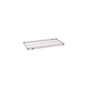 metro super erecta 1836nk4 industrial wire shelf, metroseal gray epoxy, 18" x 36"