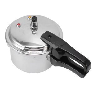 aunmas stovetop aluminum pressure cooker, 18cm bottom 3l mini pressure cooker pressure cooker for canning stove top fast cooking