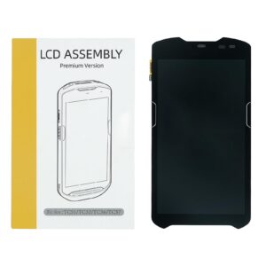 lcd with touch screen for zebra tc51, tc510k, tc56 - premium display replacement for pda phone handheld android barcode scanner