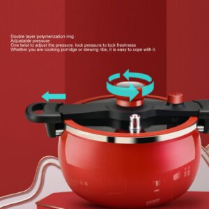 Fine Iron Pressure Cooker, Efficient Fast Cooking, Multifunctional Design, Scientific, 7 Liters Capacity, Suitable for Induction, Gas Stove, Electric Stove, Ceramic Stove