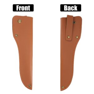 5PCS Knife Sheath, 9'' Leather Knife Cover with Belt Loop for Fishing Camping Hunting Jungle Exploration