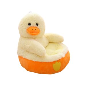 gralara plush cartoons small sofa chair cuddling chair kids learning sitting floor chair soft birthday gift multipurpose support seat