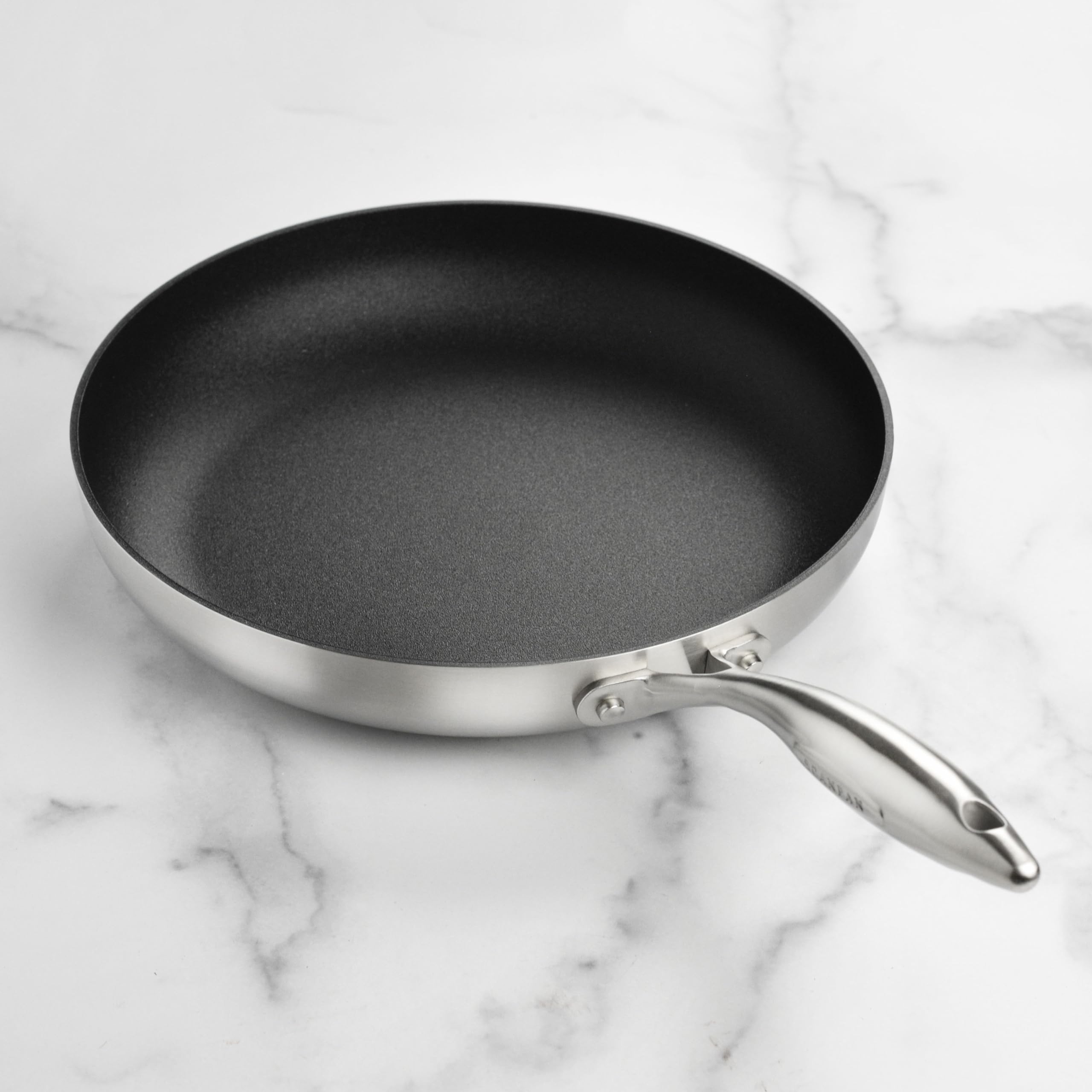 Scanpan CX+ 11" Fry Pan - Stratanium Plus Nonstick - 5-ply Stainless Steel