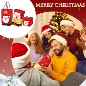 Kosiz 2 Sets Christmas Exploding Gift Box Exploding Pop Gift Box for Money Pop Gift Box Explosion Money Gift Boxes for Cash Birthday Xmas Relatives Friends Women Men Kids Gift(Santa Claus)