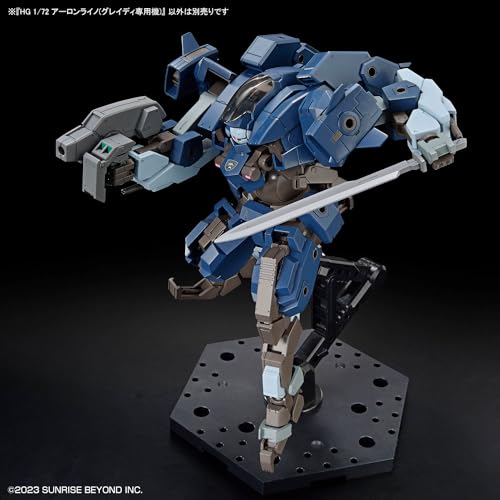 Bandai Hobby - AMAIM Warrior of The Borderline - #18 Aaronrhino (Grady Exclusive), Bandai Spirits HG 1/72 Model Kit