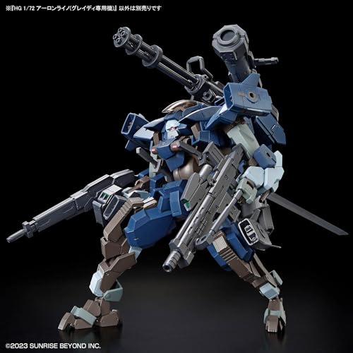 Bandai Hobby - AMAIM Warrior of The Borderline - #18 Aaronrhino (Grady Exclusive), Bandai Spirits HG 1/72 Model Kit