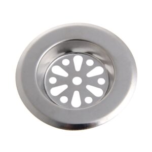 stainless steel mesh sink strainer kitchen bath hair catcher trap drain filter mesh sink strainer bathroom 1.25